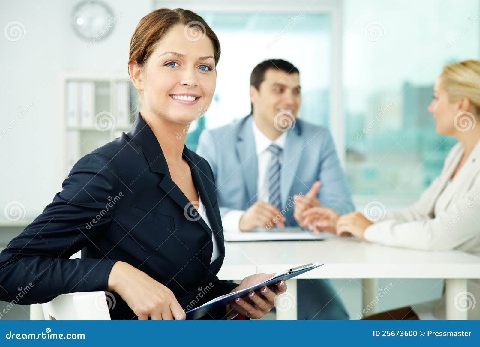 Female leader stock photo. Image of caucasian, businesspeople - 25673600