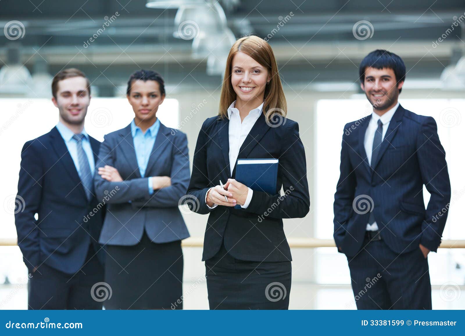 Female leader stock image. Image of feminine, expertise - 33381599