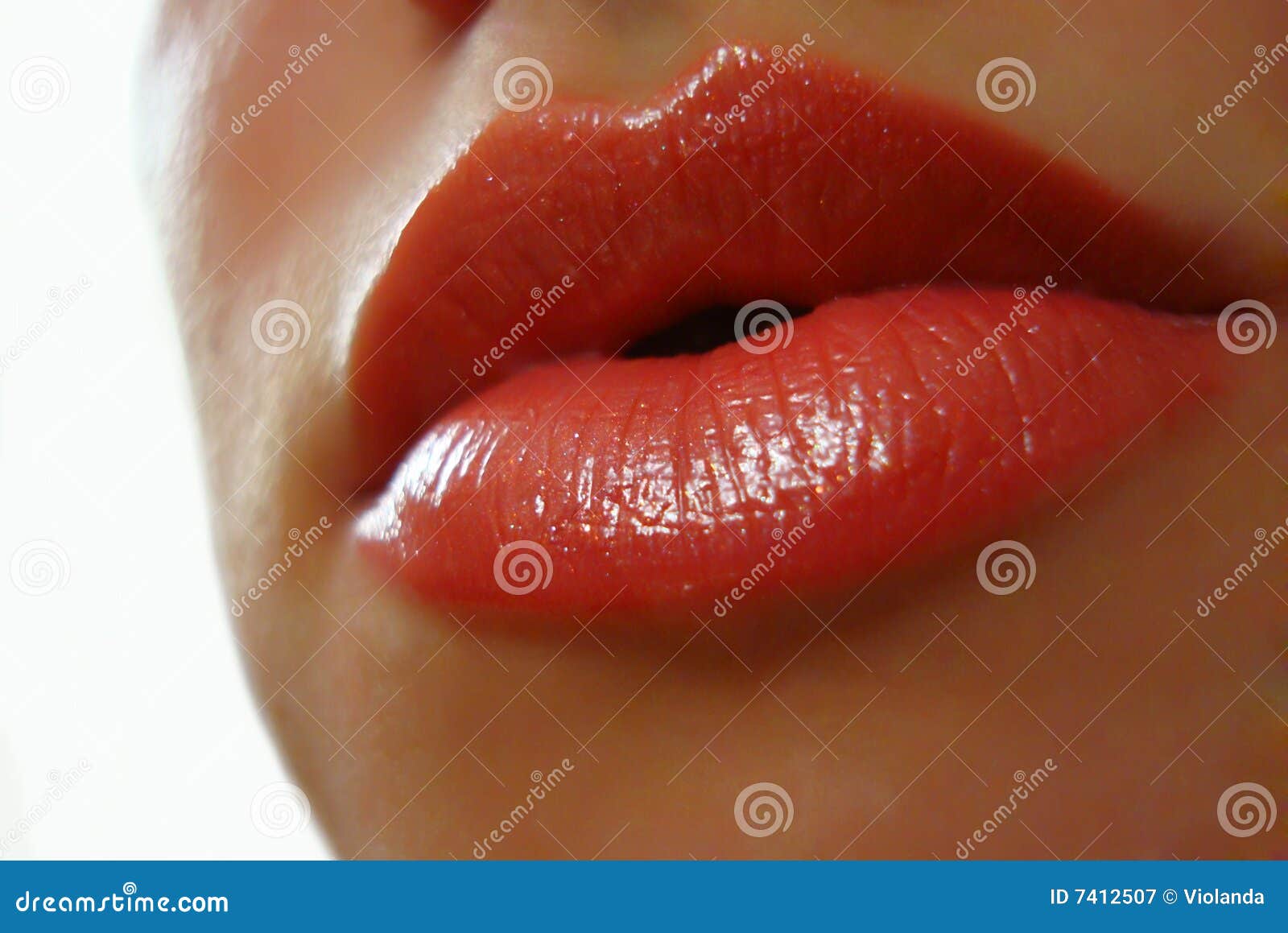 Female lips stock image. Image of people, beautiful, gloss - 7412507