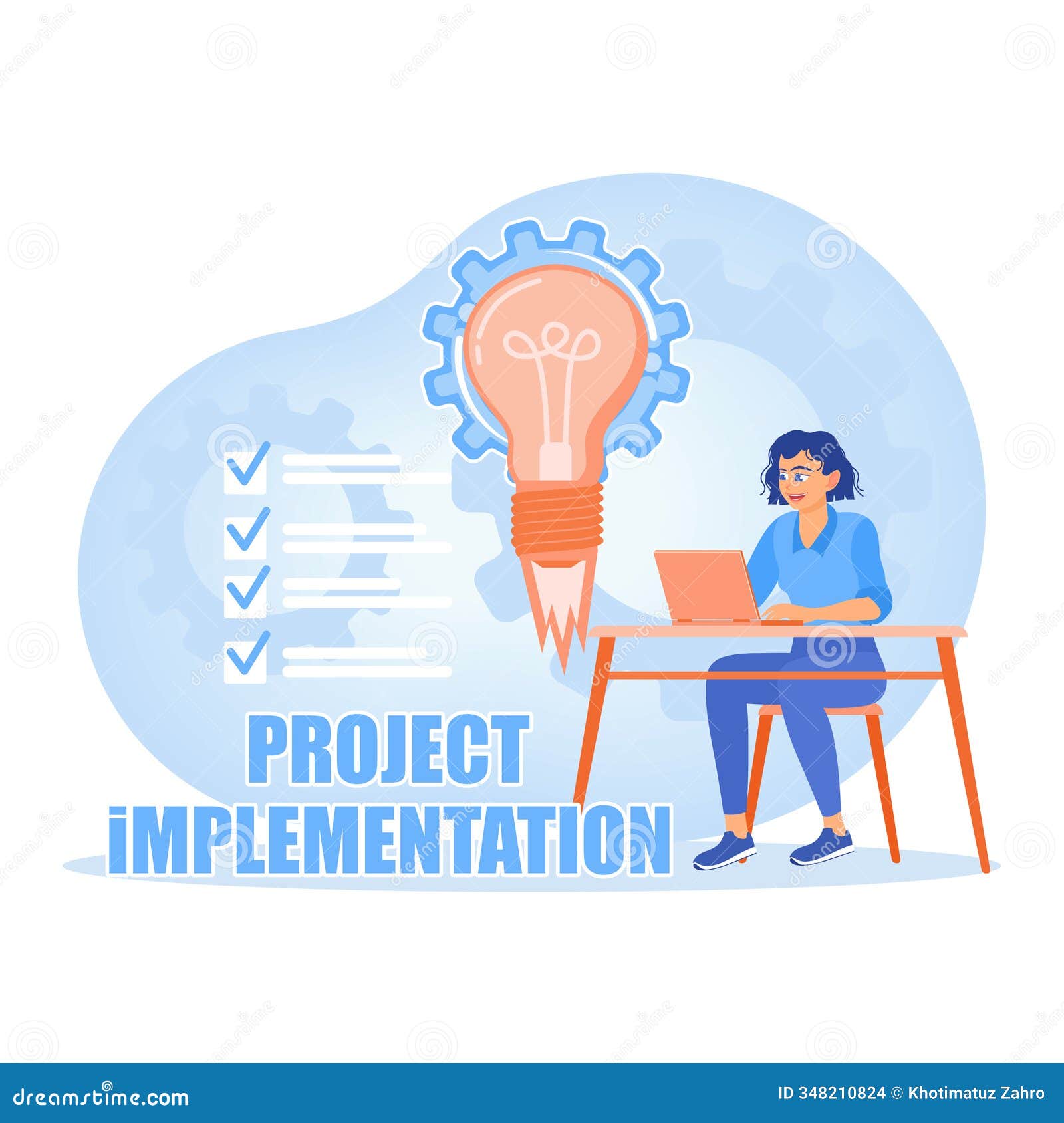 Laptop Check Mark White Royalty-Free Illustration | CartoonDealer.com ...