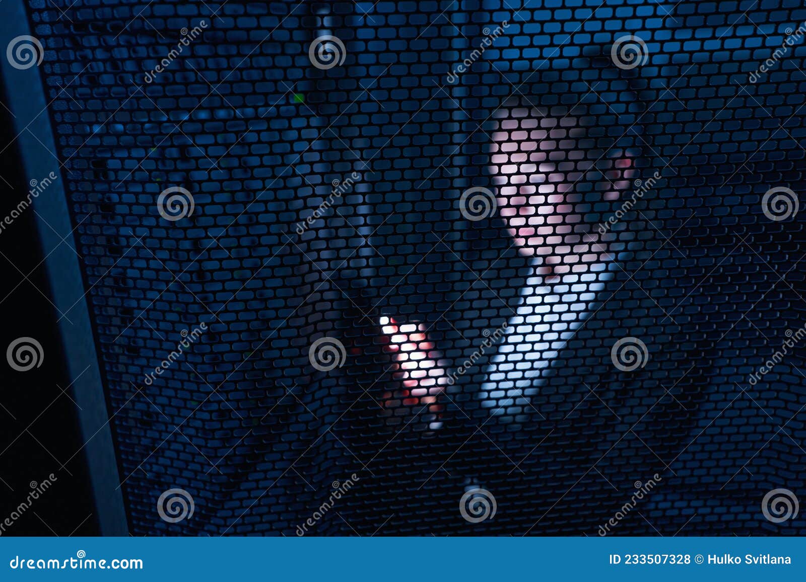 Female it Manager Working in Server Room Stock Photo - Image of host ...