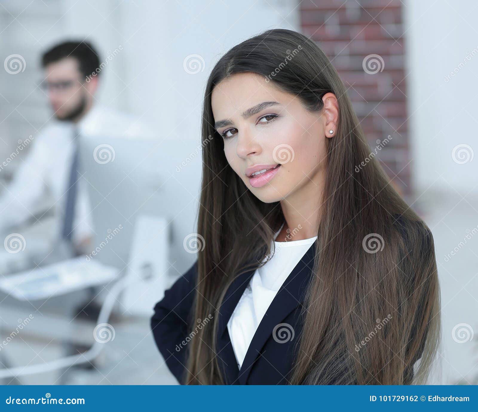 Female Manager in the Workplace Stock Photo - Image of employer ...
