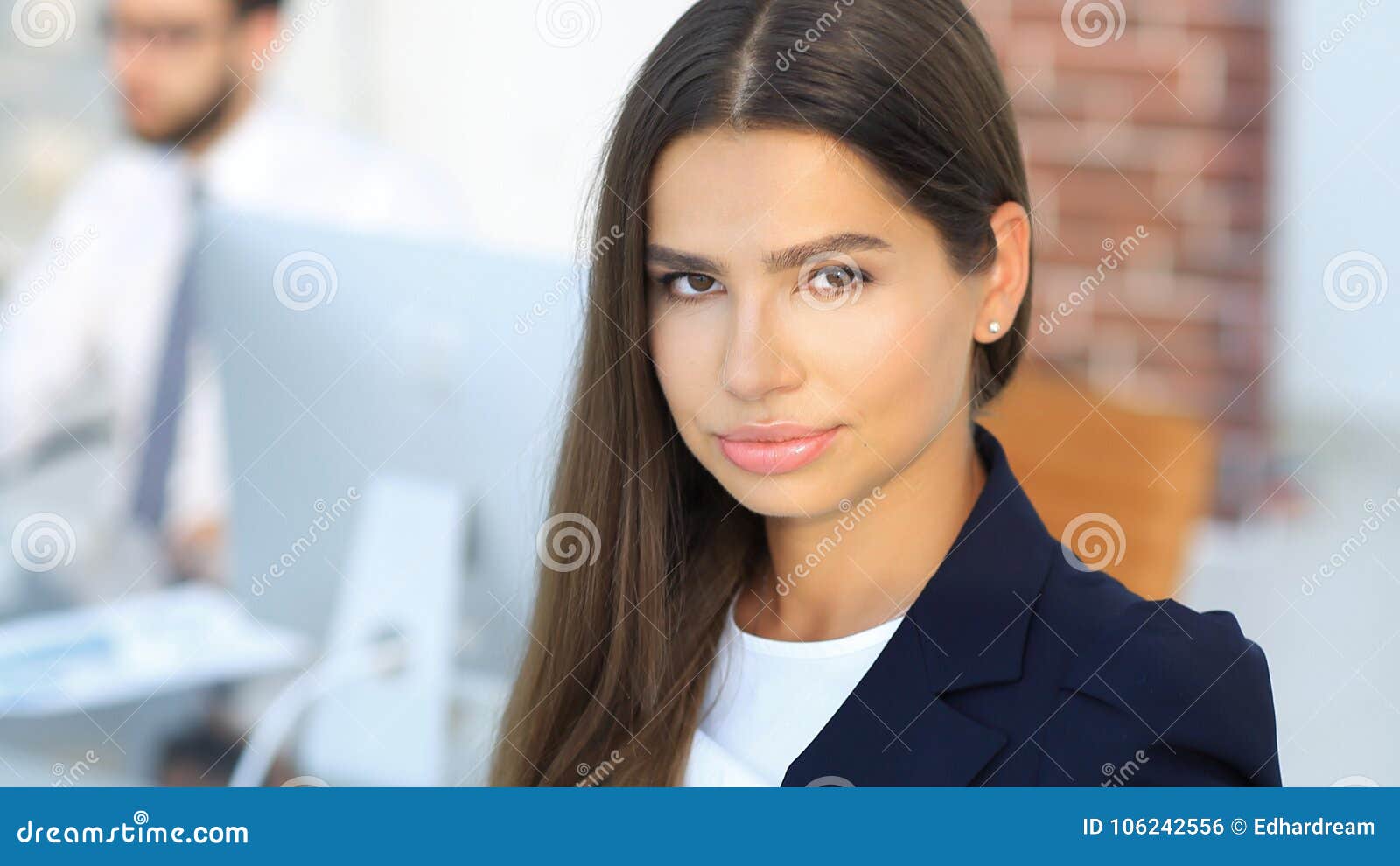 Female Manager in the Workplace Stock Photo - Image of cheerful ...