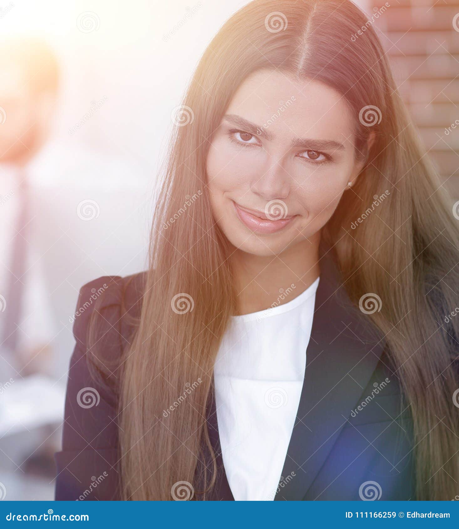 Female Manager in the Workplace Stock Image - Image of communication ...