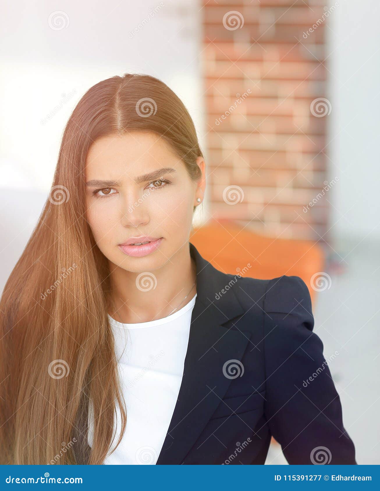 Female Manager in the Workplace Stock Image - Image of manager ...