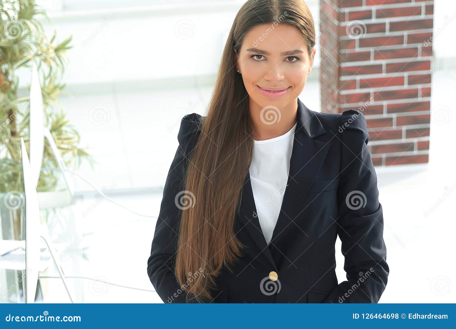 Female Manager in the Workplace Stock Photo - Image of attractive ...