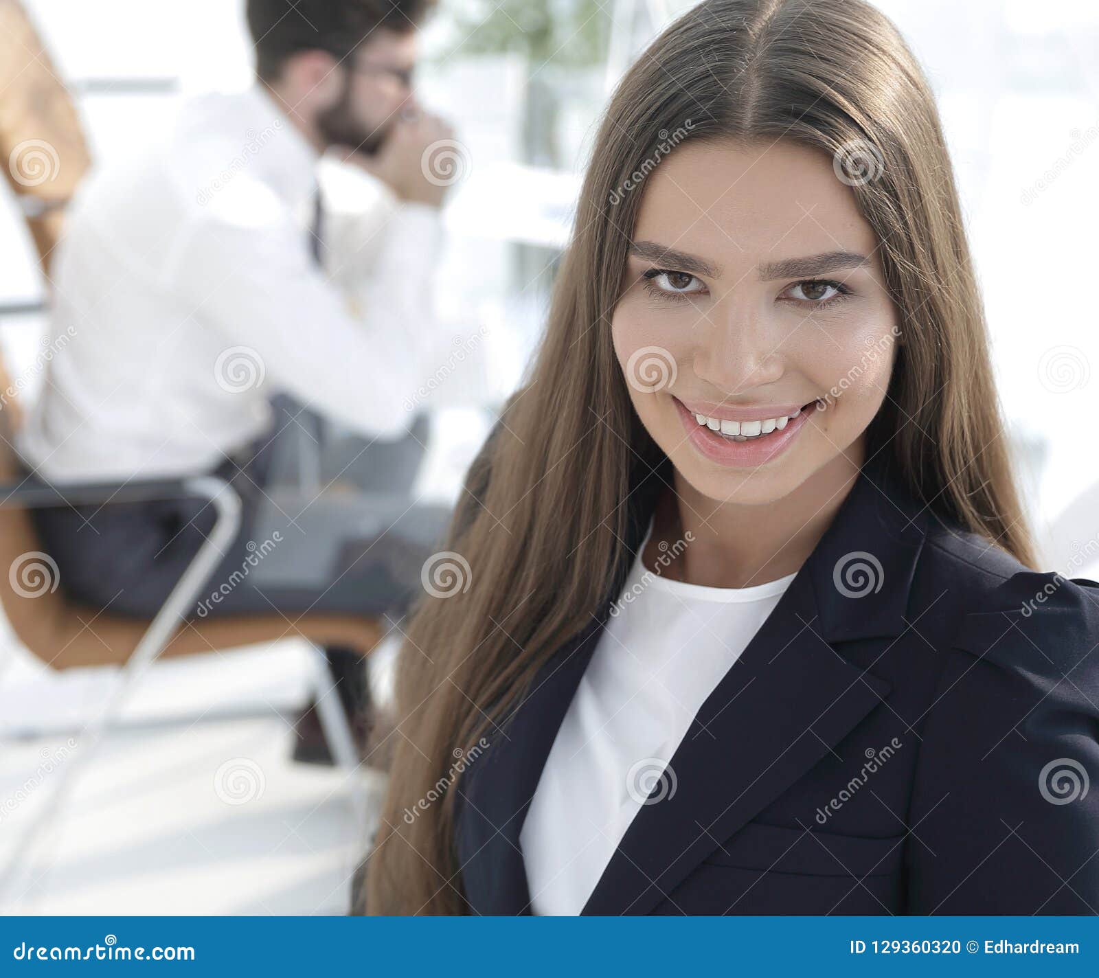 Female Manager in the Workplace Stock Photo - Image of looking ...
