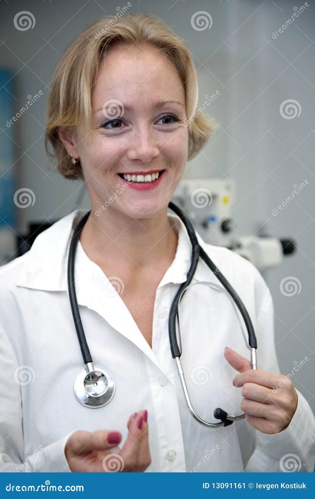 Female Medical Professional Stock Image - Image of indoors, building ...