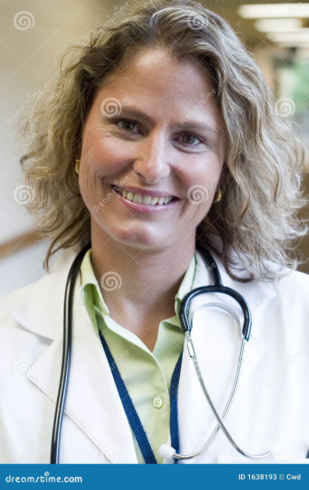 Female Medical Professional Portrait Stock Image - Image of female ...