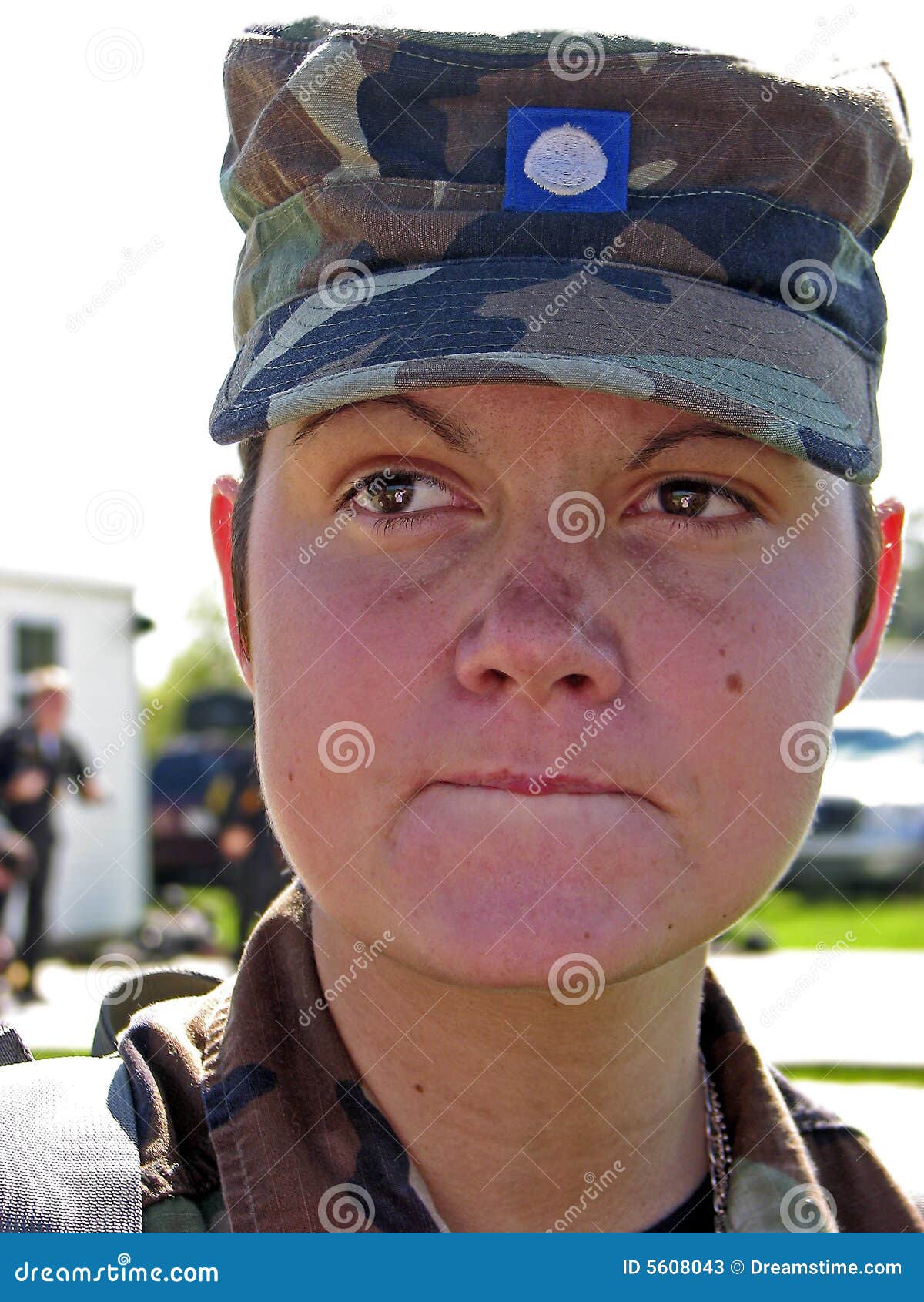 Female Military Recruit stock image. Image of service - 5608043