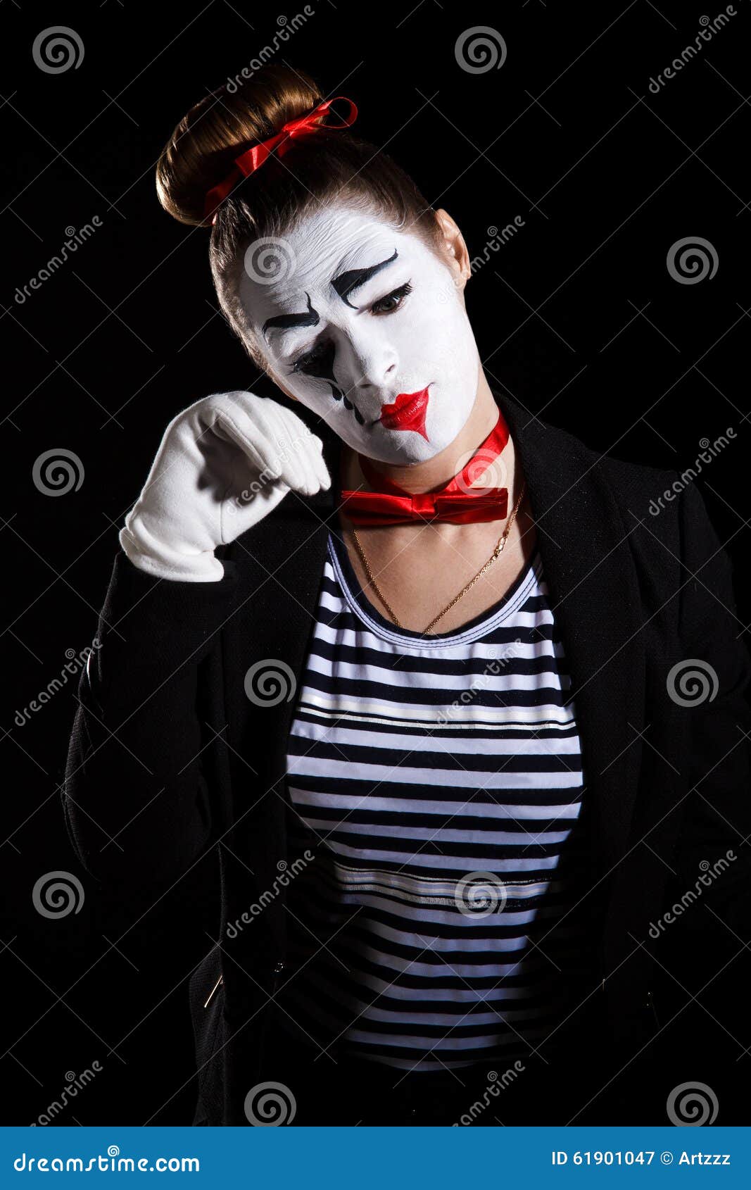 Female mime artist stock image. Image of actor, mime - 61901047 Female mime artist stock image. Image of actor, mime - 61901047