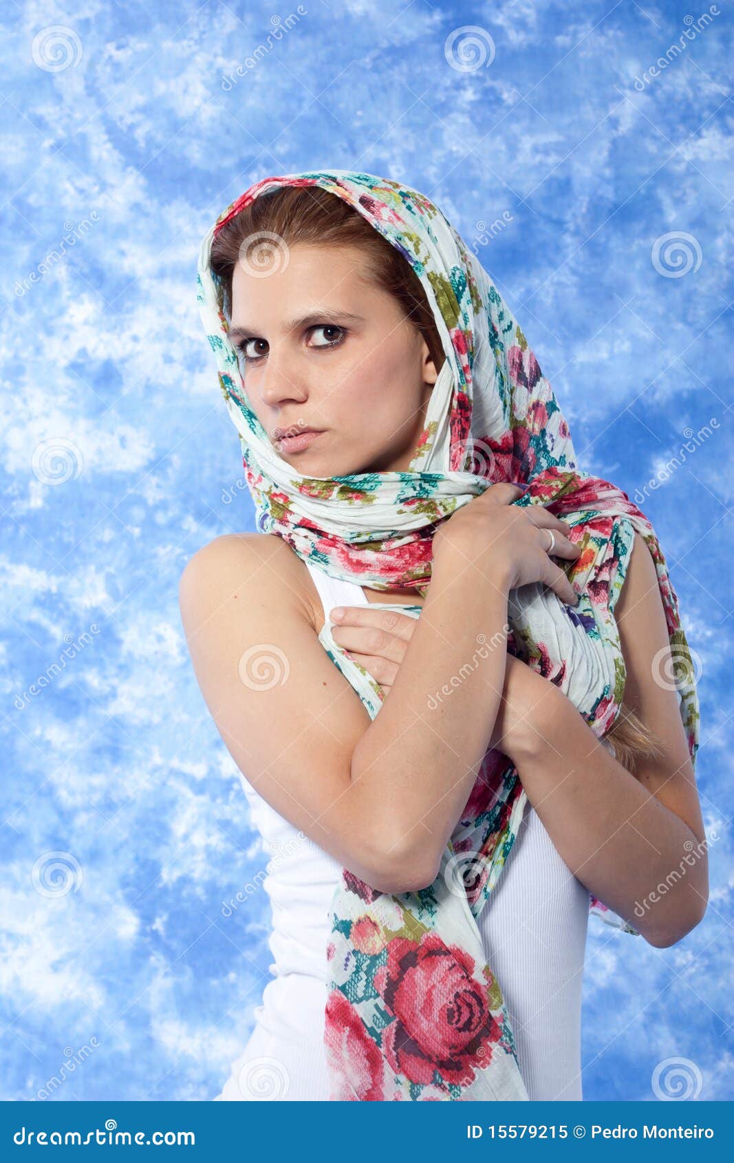 Female Model Posing Expressions Stock Image - Image of expression ...