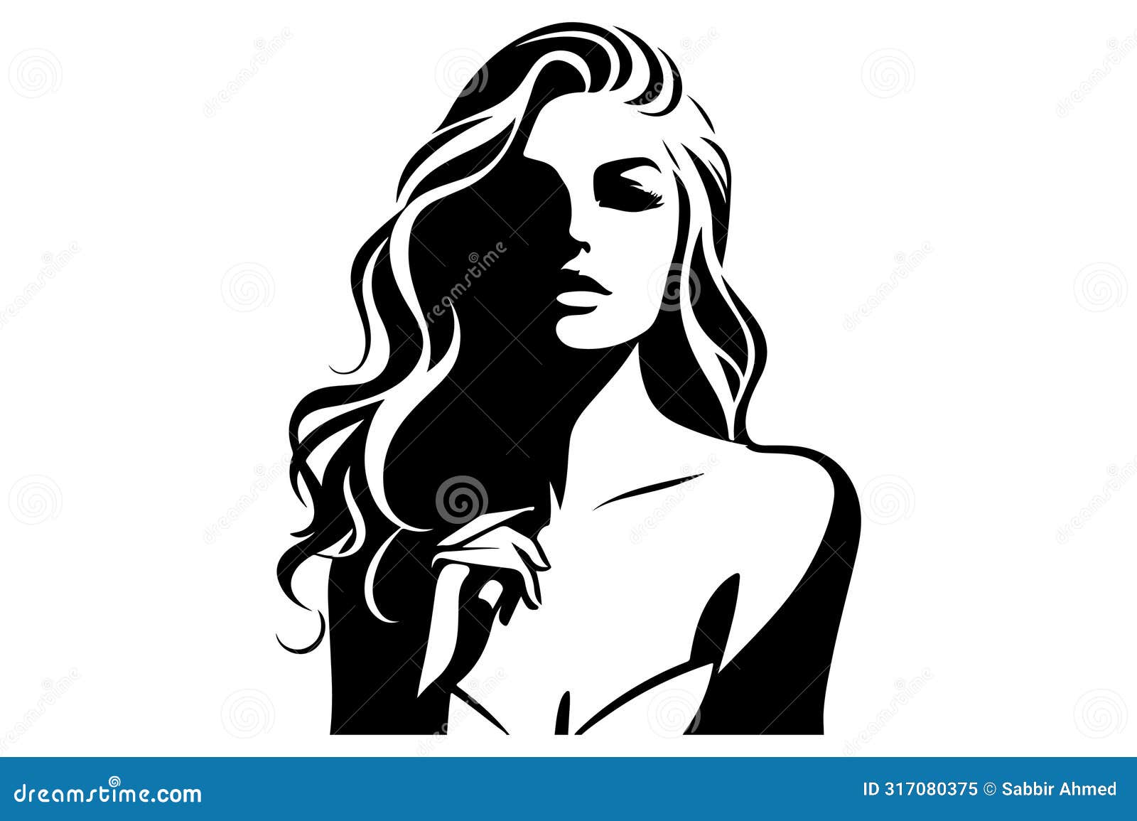 Female Model Vector, Female Model Vector Illustration ,eps 10 Stock ...