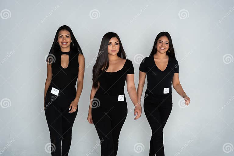 Audition and Casting for Runway Models Stock Image - Image of callback ...