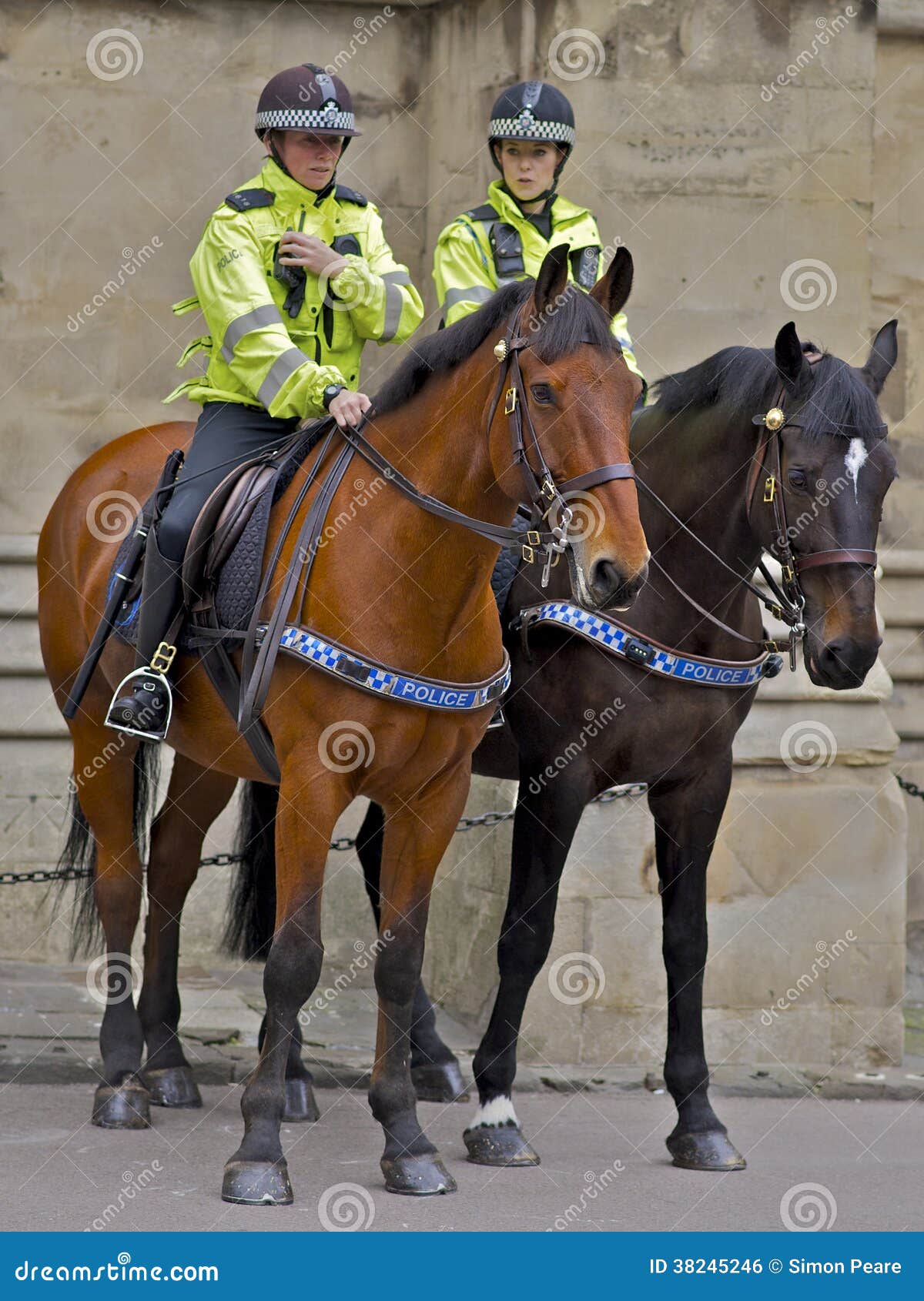 Female Mounted Police Officers Editorial Photo - Image of kingdom ...
