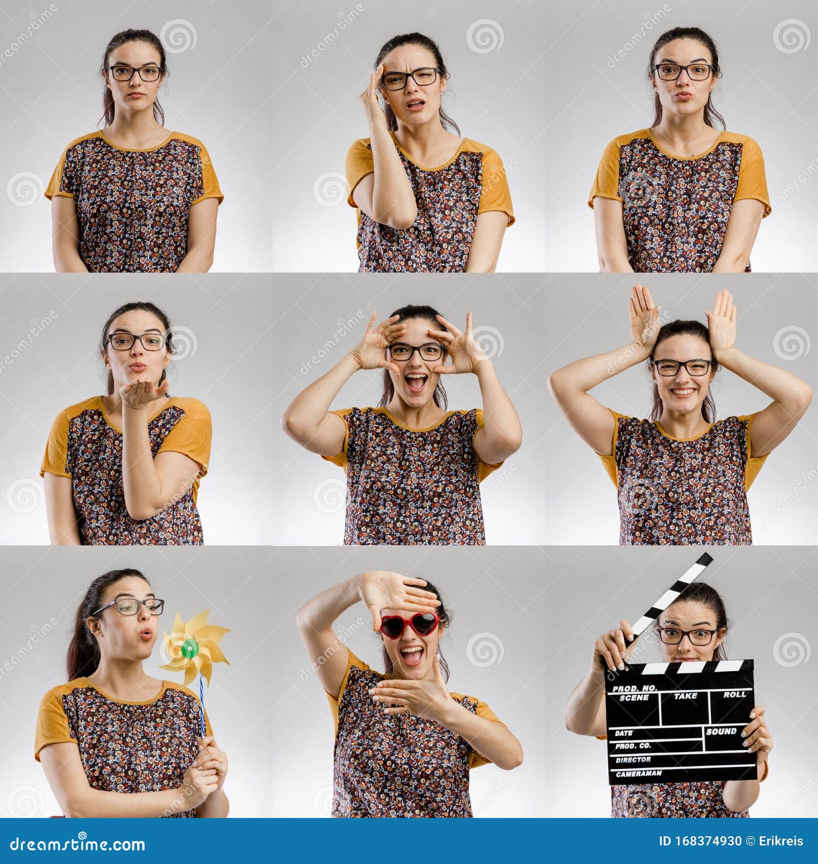 Female Multiple Portraits stock photo. Image of shouting - 168374930 Female Multiple Portraits stock photo. Image of shouting - 168374930