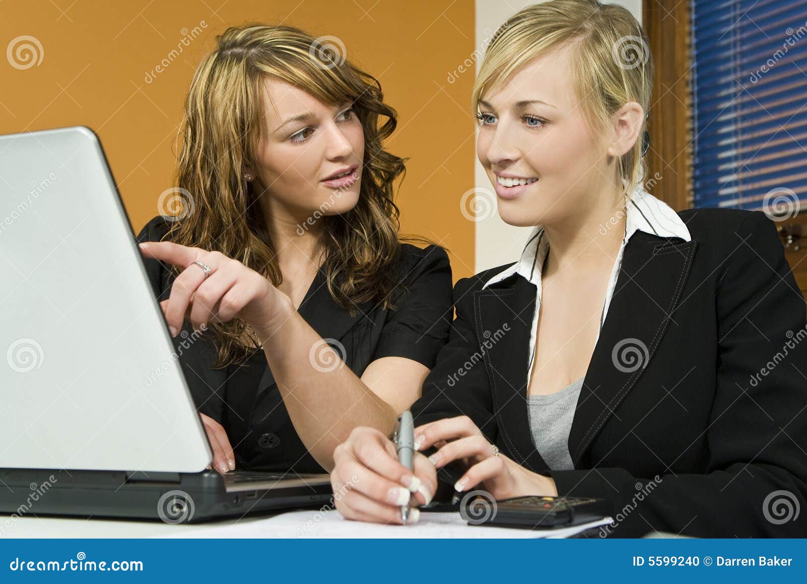 Female Office Teamwork stock photo. Image of director - 5599240