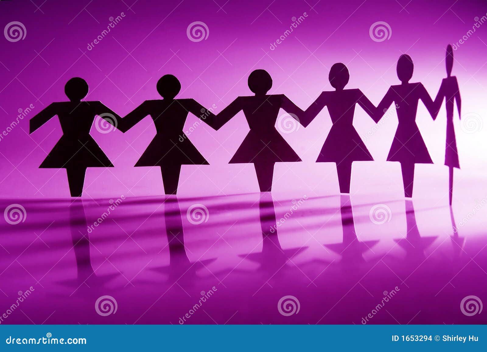Female Paper Dolls Royalty-Free Stock Photography | CartoonDealer.com ...