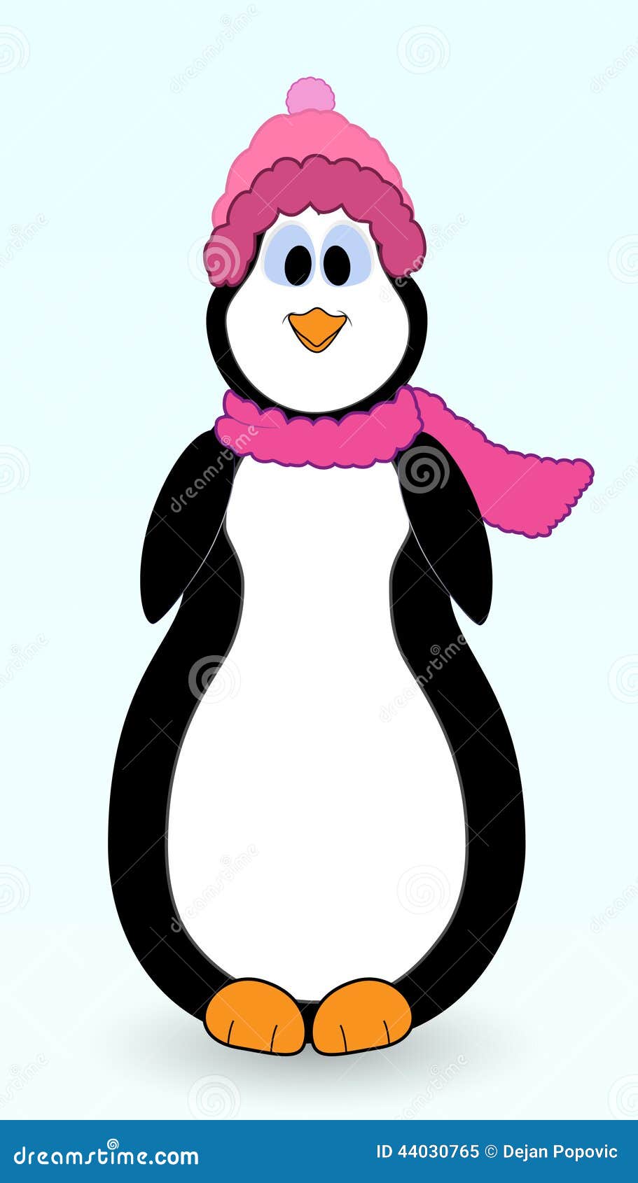Female penguin stock vector. Illustration of cute, nimage - 44030765