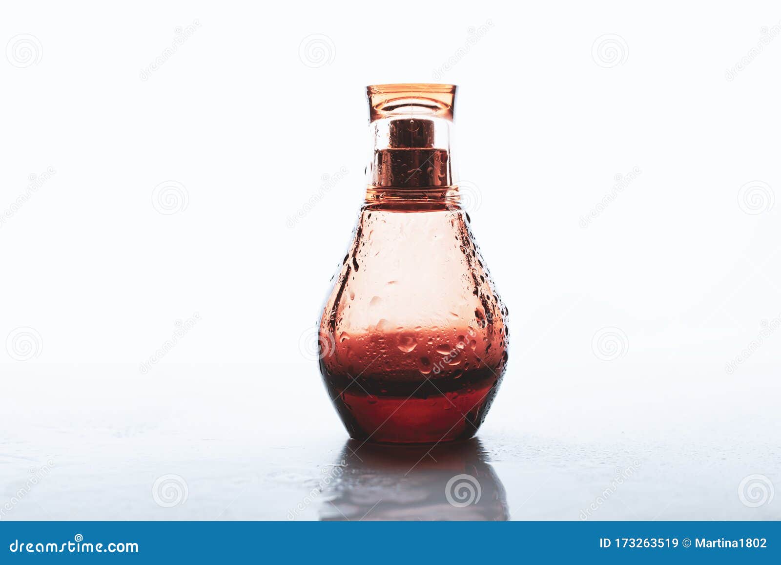 Perfume on White Background Stock Image - Image of romantic, luxury ...