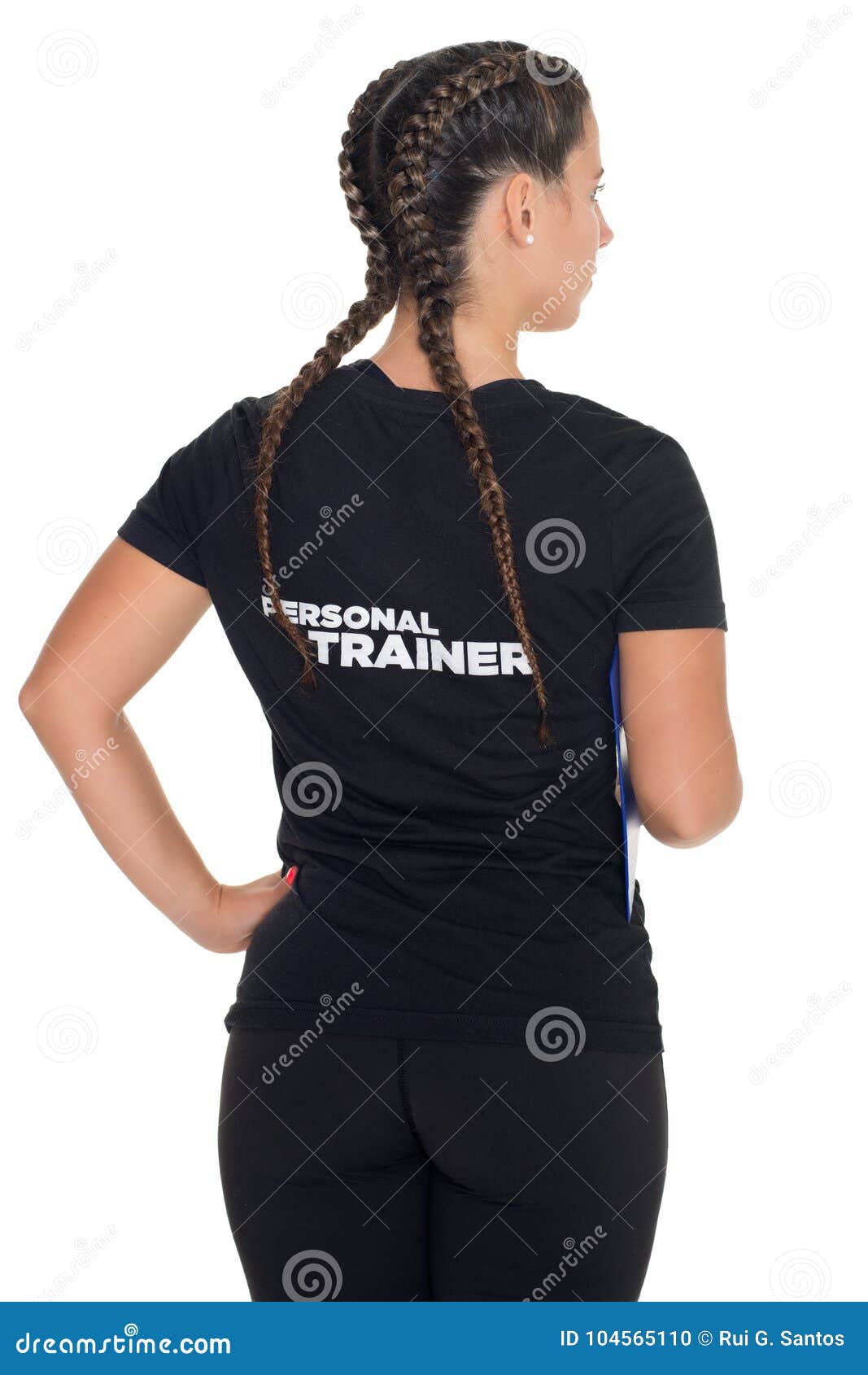Female Personal Trainer stock photo. Image of sport - 104565110