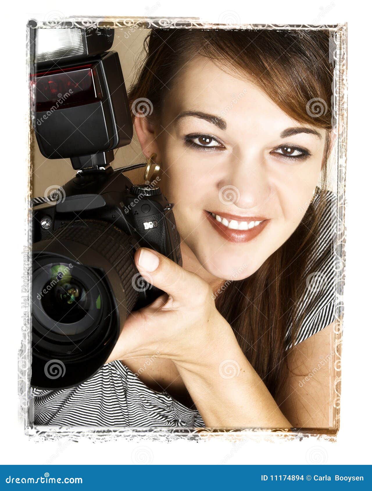 Female Photographer stock photo. Image of feminine, person - 11174894