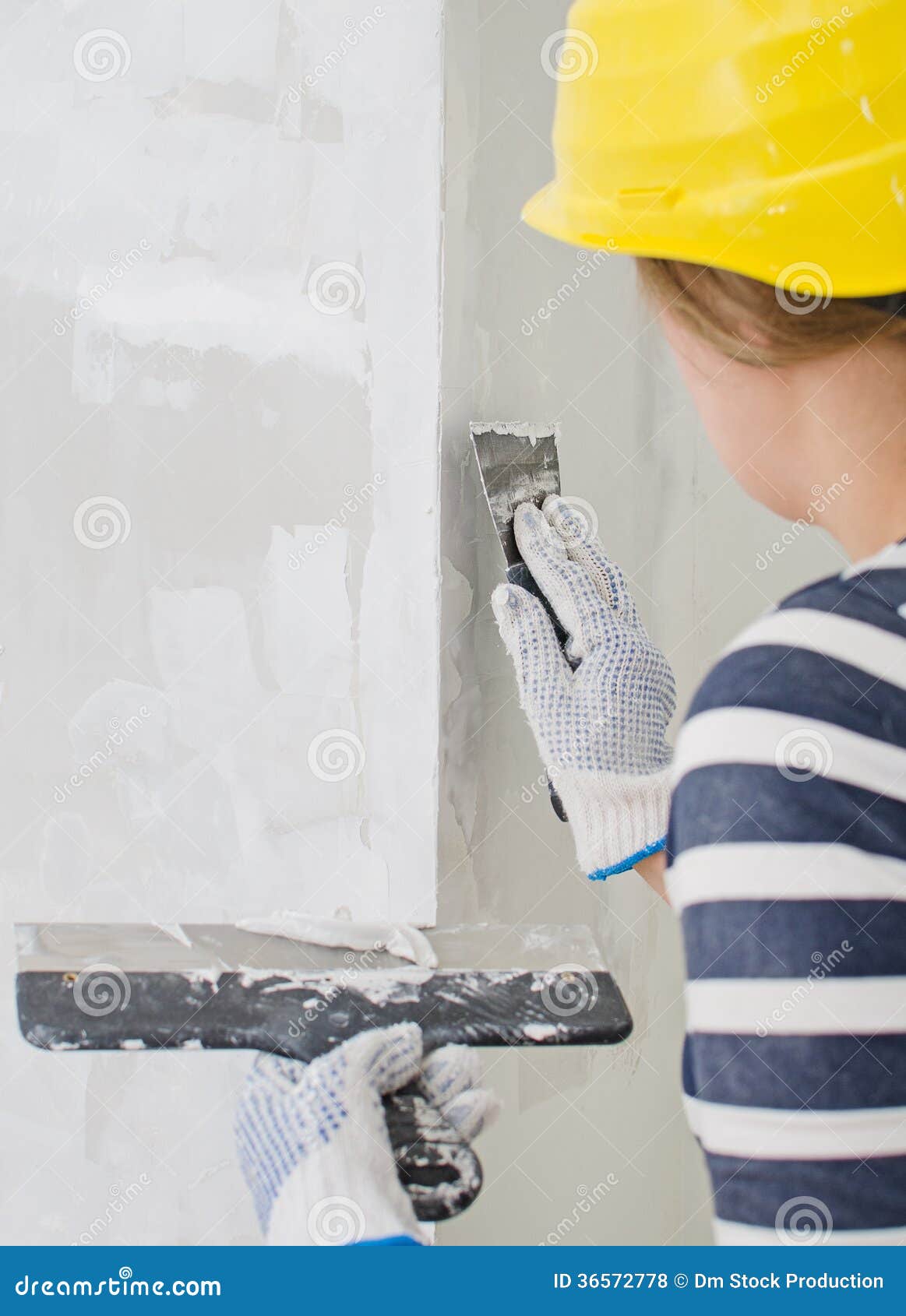 Female Plasterer Royalty-Free Stock Photography | CartoonDealer.com ...