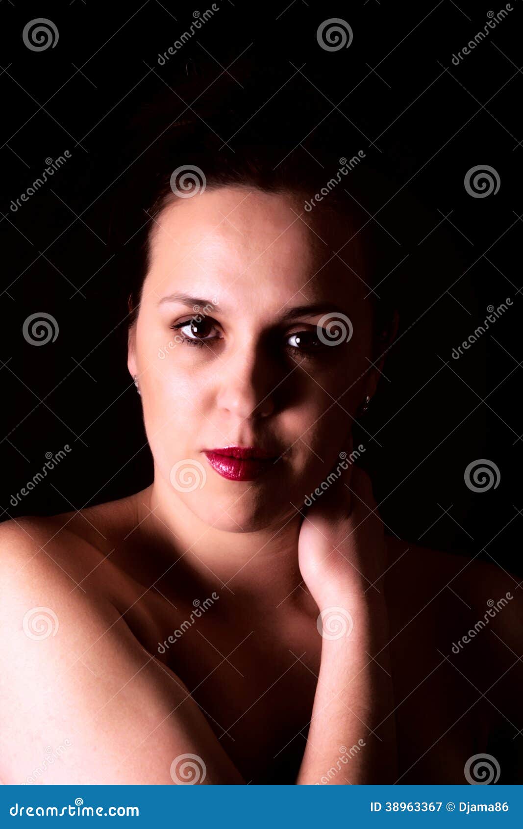 Female portrait stock image. Image of style, glamour - 38963367