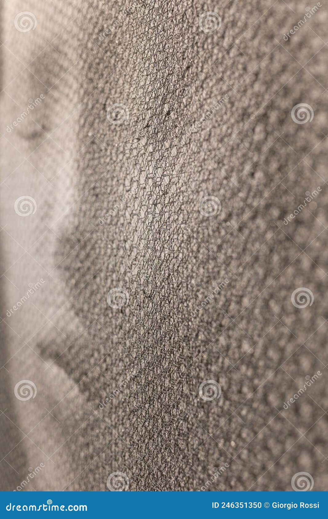 Female Portrait Made with Overlapping Twisted Wire Mesh Editorial Image ...