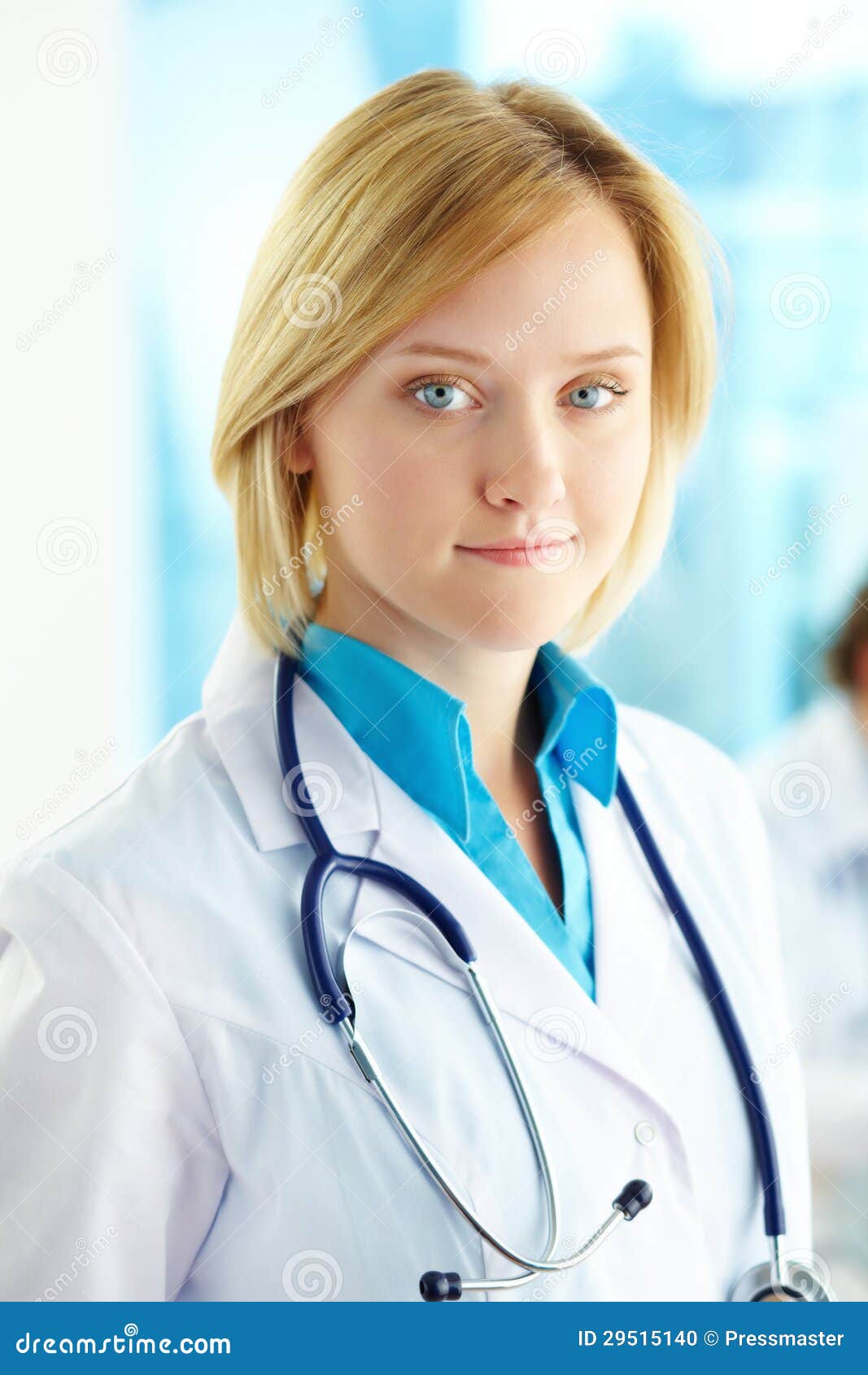 Female practitioner stock photo. Image of person, clinic - 29515140