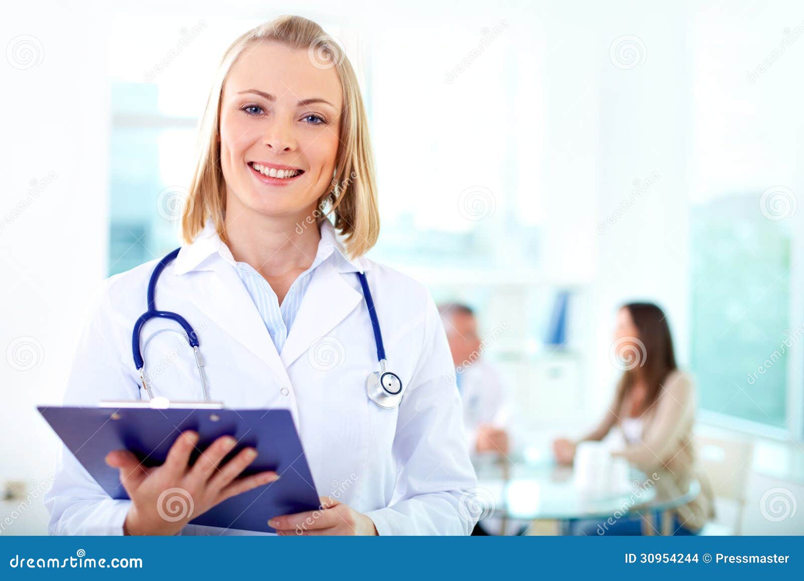 Female practitioner stock photo. Image of consultant - 30954244