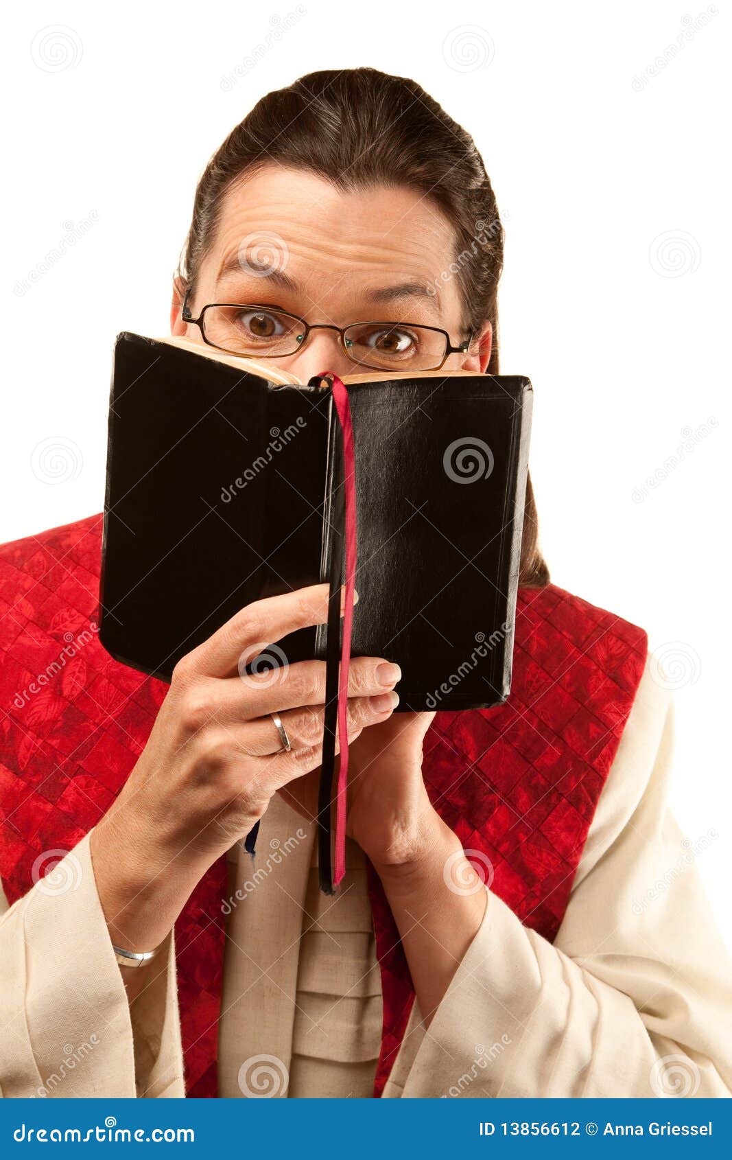 Female preacher stock photo. Image of study, read, protestant - 13856612