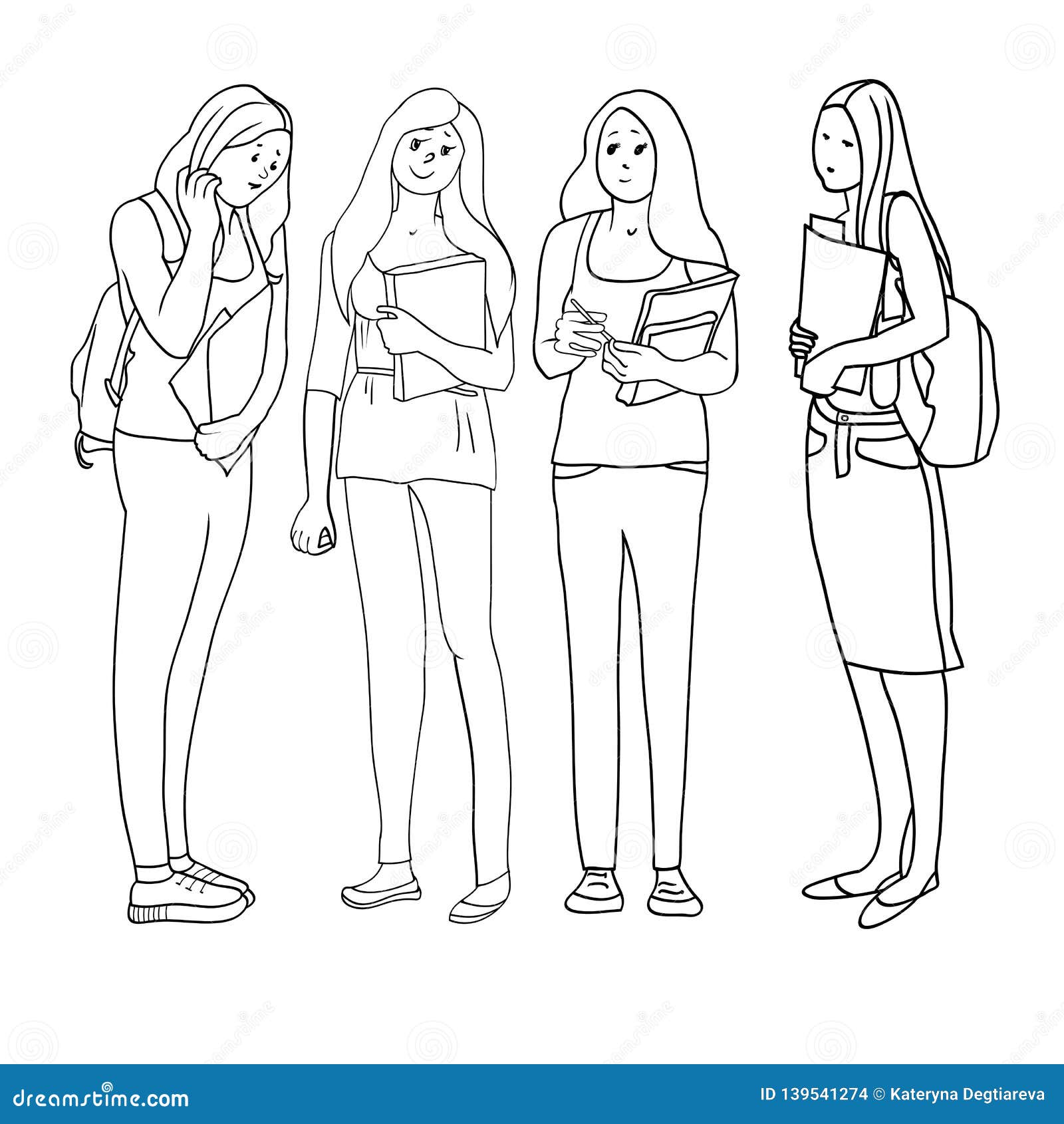 Female professions stock illustration. Illustration of professions ...