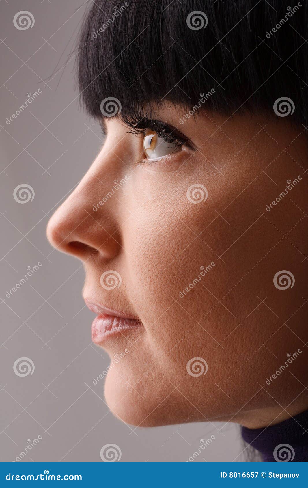 Female profile stock image. Image of young, beautiful - 8016657