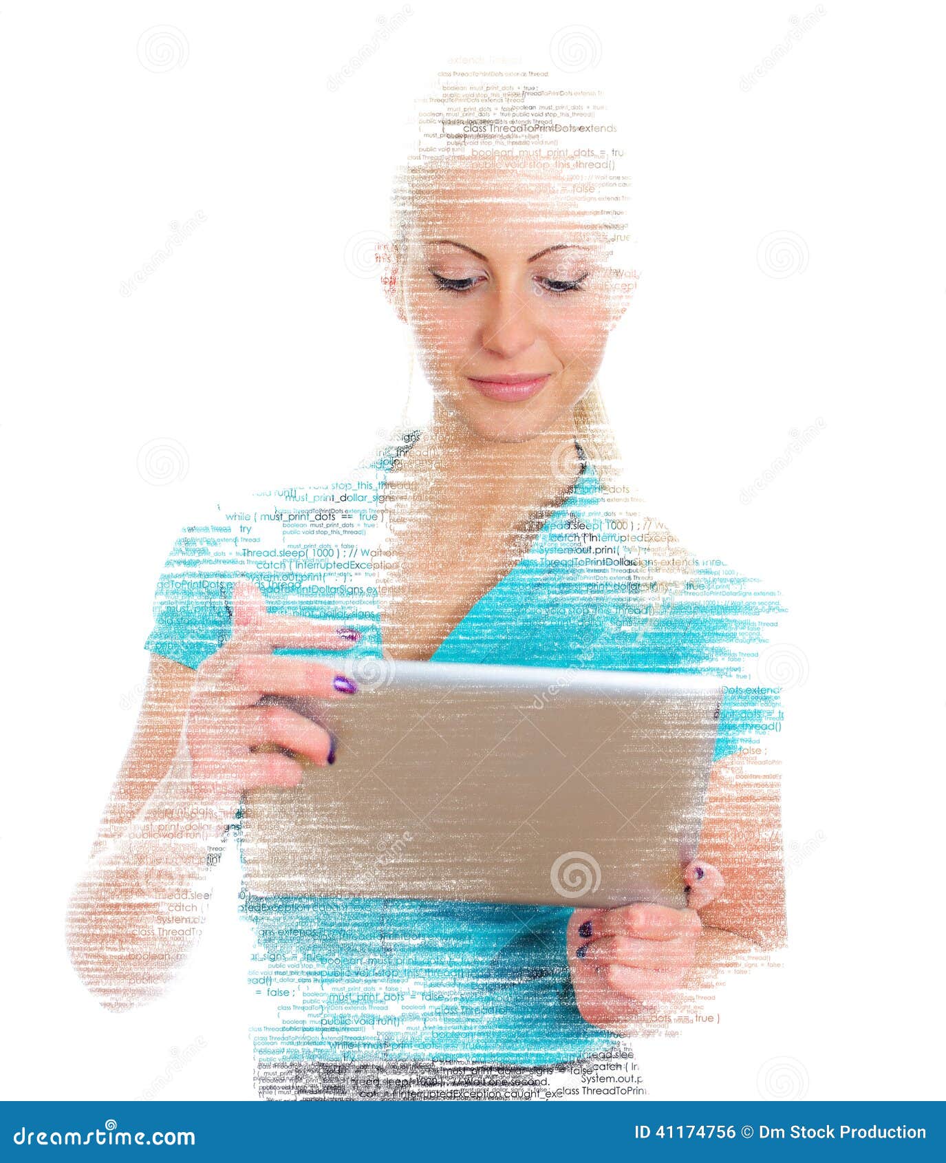 A Female Programmer Typing Source Codes And Using Mobile Phone In A ... A Female Programmer Typing Source Codes And Using Mobile Phone In A ...