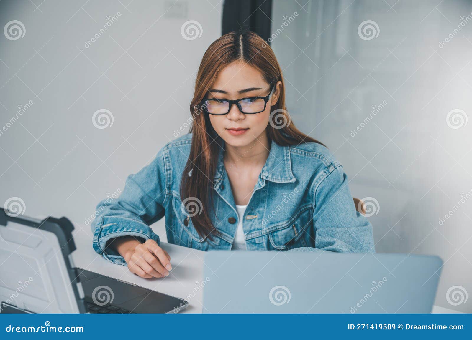 Female Programmer Working On Coding Software Development And Web