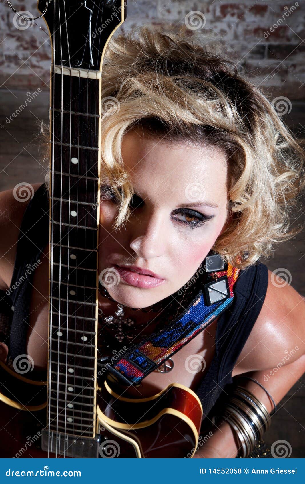 Female Punk Rock Band Royalty-Free Stock Image | CartoonDealer.com ...