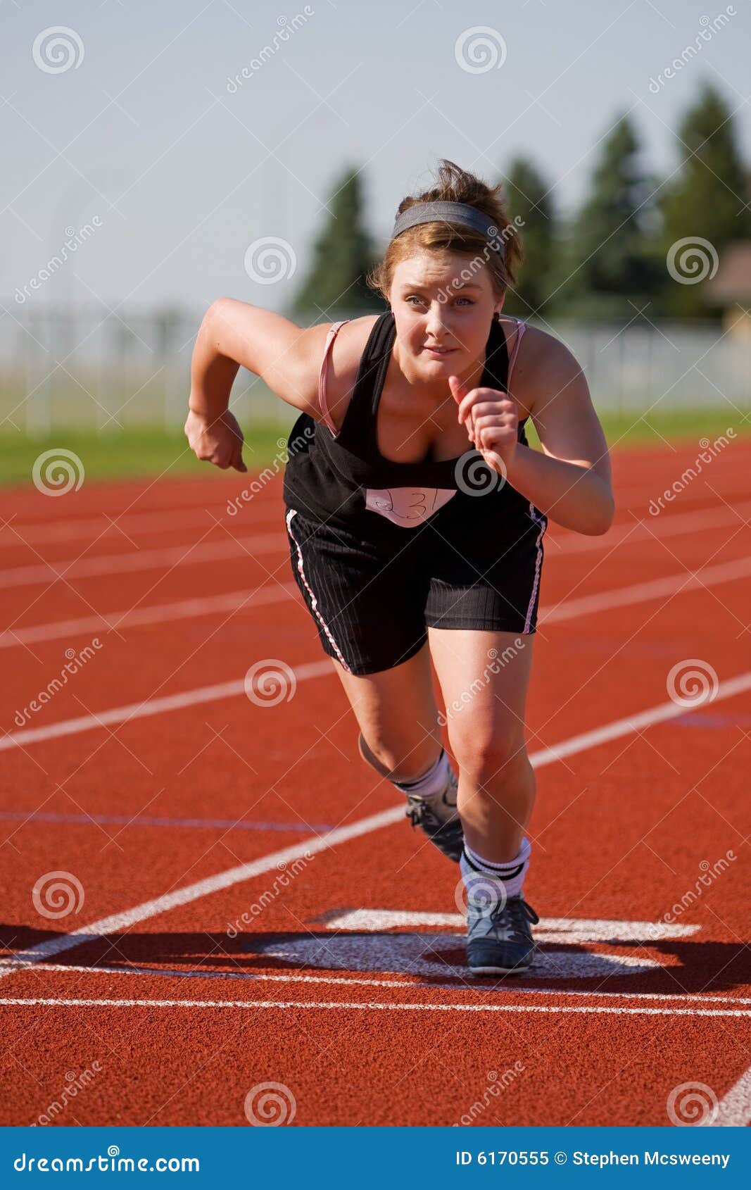 Female race stock image. Image of female, colorful, fitness - 6170555