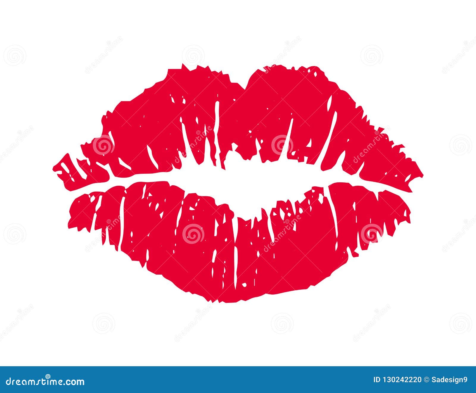 Lipstick Kiss White Background Stock Illustrations 8153 Lipstick Kiss White Background Stock