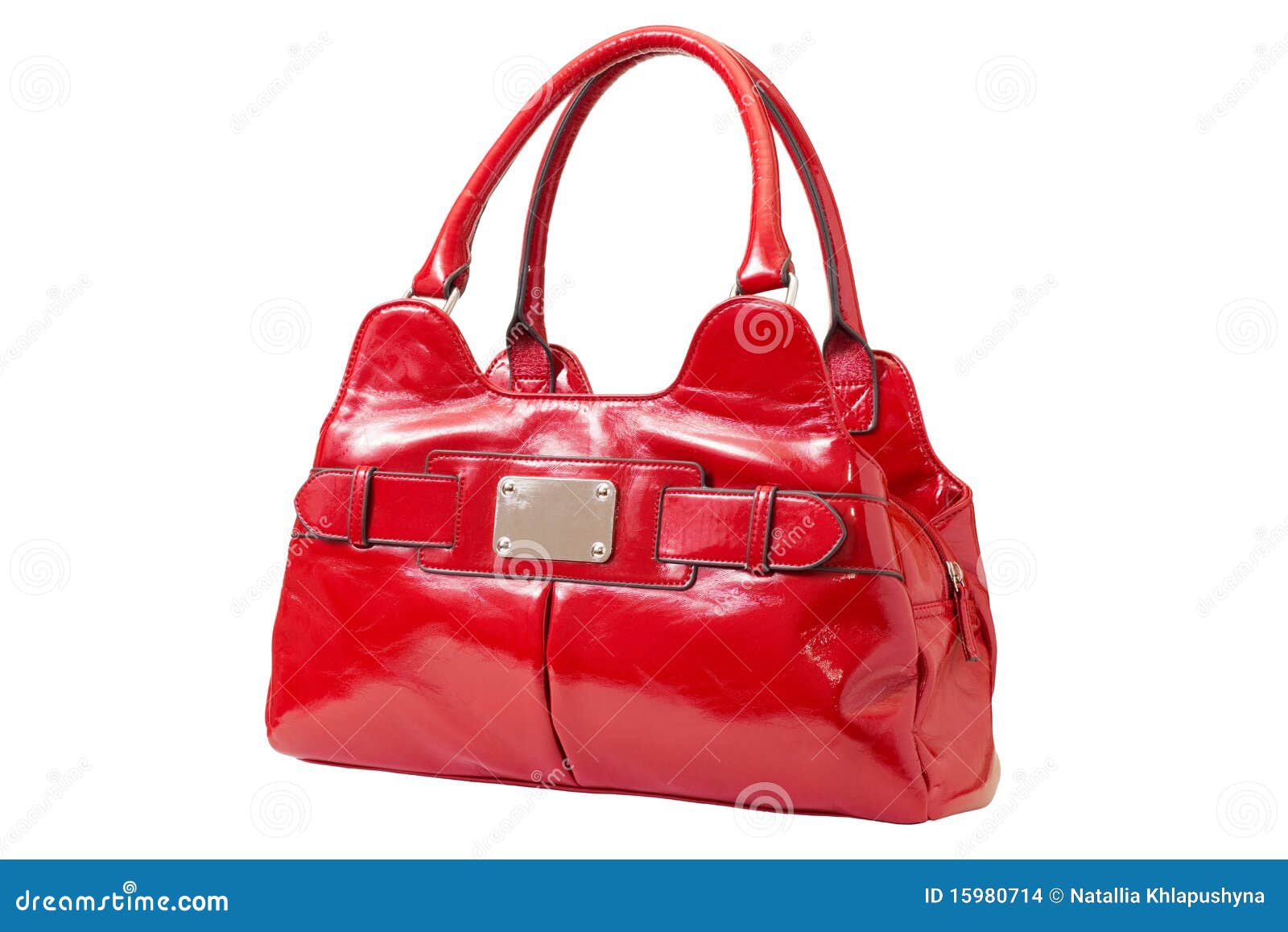 Female red patent handbag stock photo. Image of handbag - 15980714