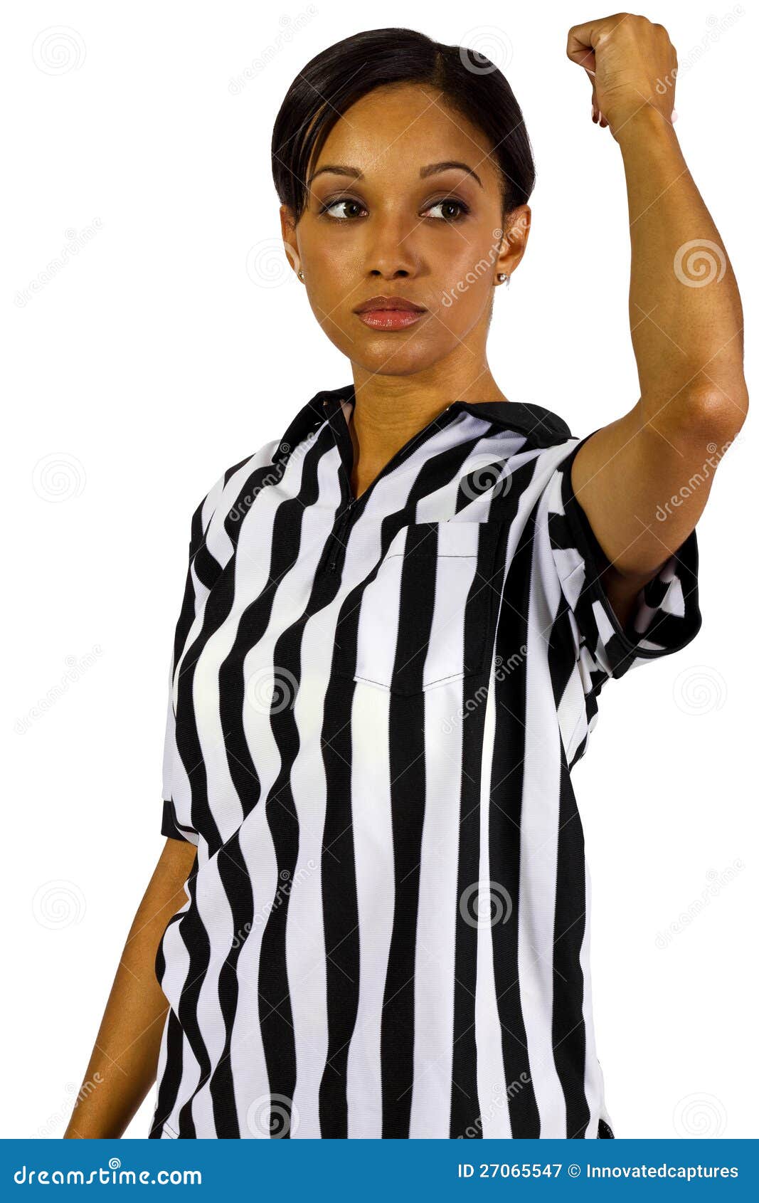 Female Referee stock image. Image of attractive, pretty - 27065547
