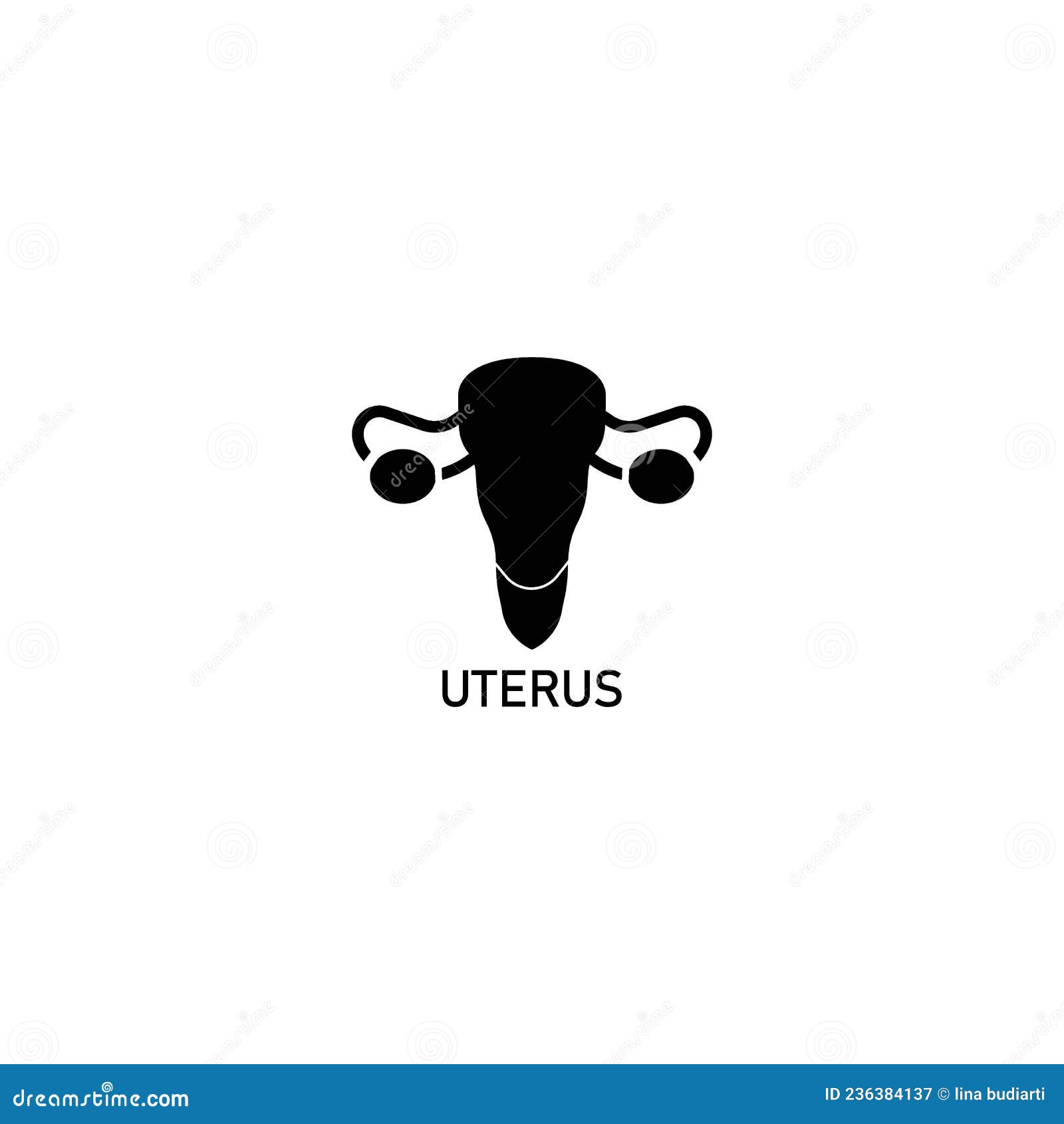 Female Reproductive Icon Stock Vector Illustration Of Cycle 236384137