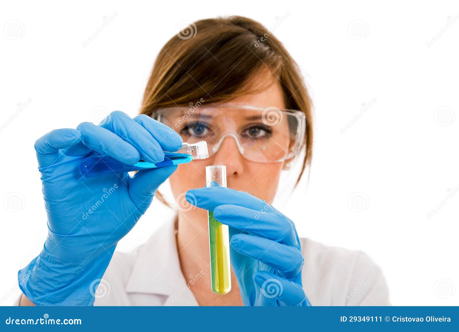 Female researcher stock image. Image of doctor, medical - 29349111
