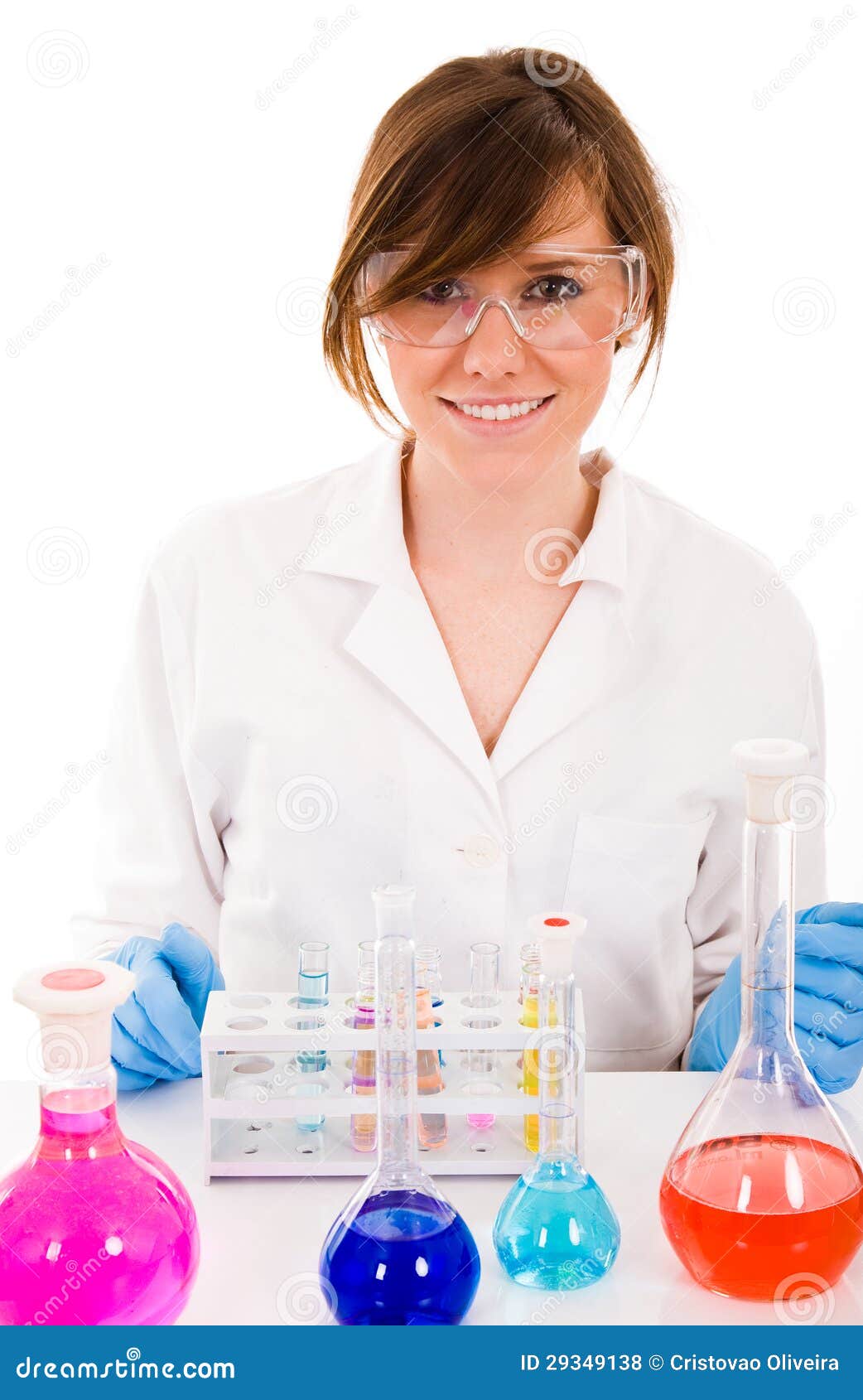 Female researcher stock photo. Image of experience, nurse - 29349138