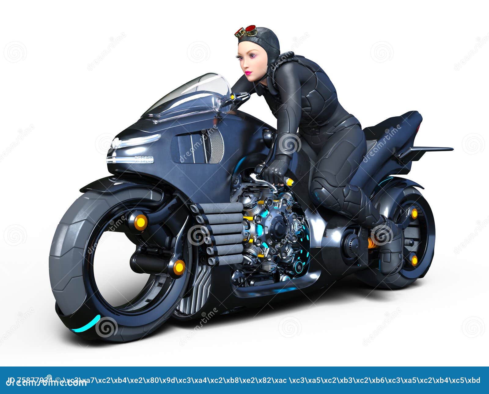 Female rider stock illustration. Illustration of woman - 75877934