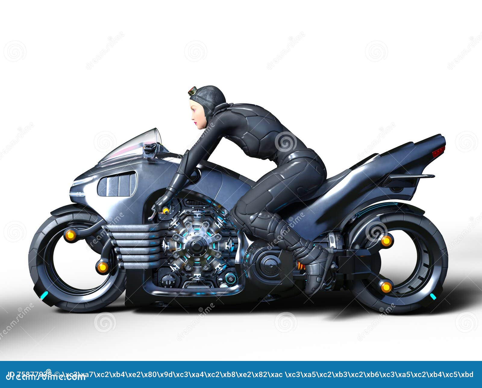 Female rider stock illustration. Illustration of hobby - 75877938