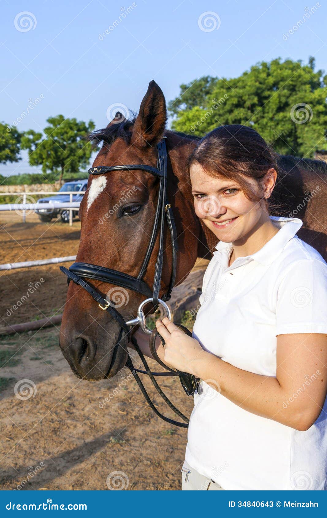 Female Rider Hugging Her Horse Stock Image - Image of mane, animal ...