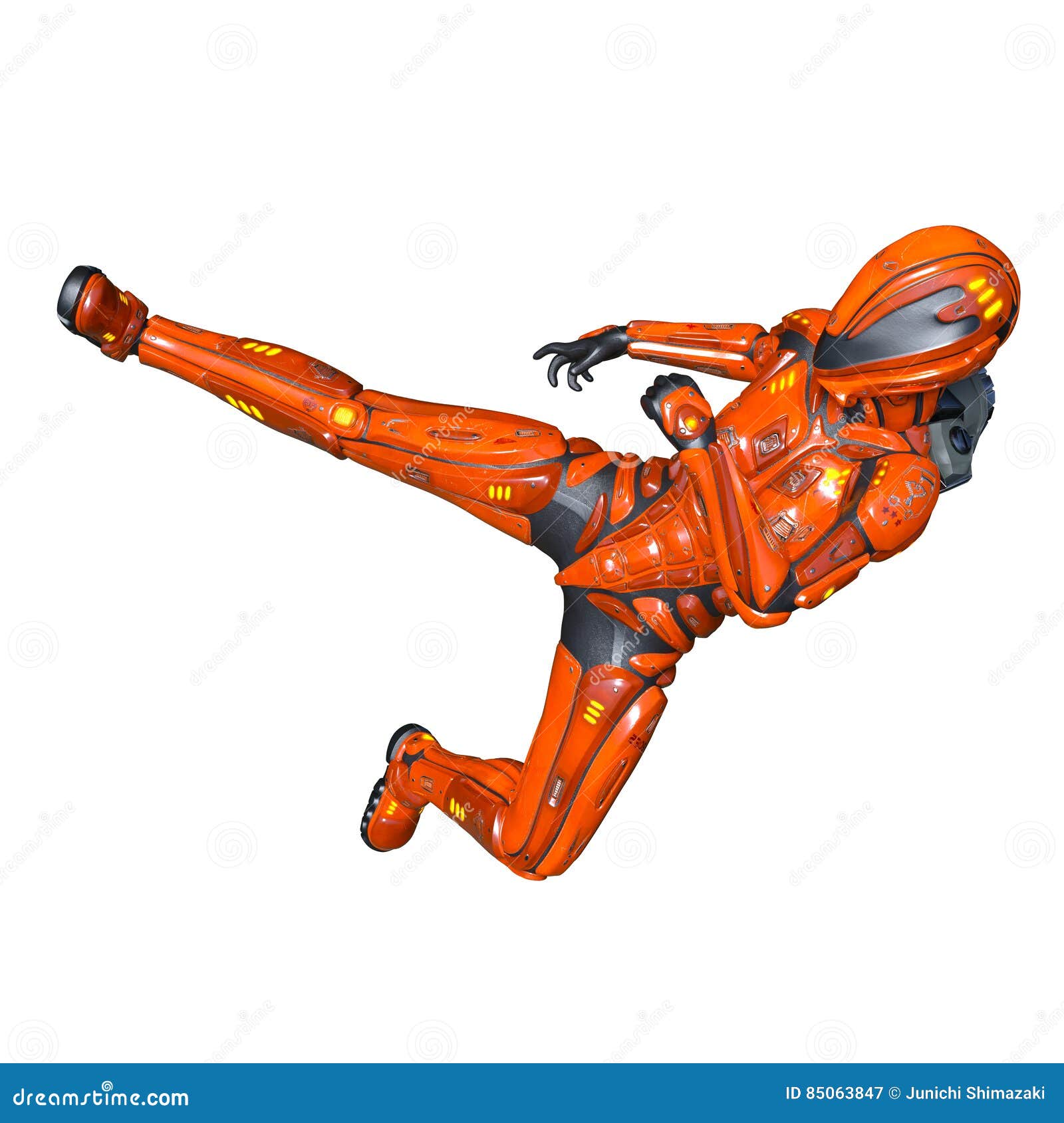 Female robot stock illustration. Illustration of adult - 85063847