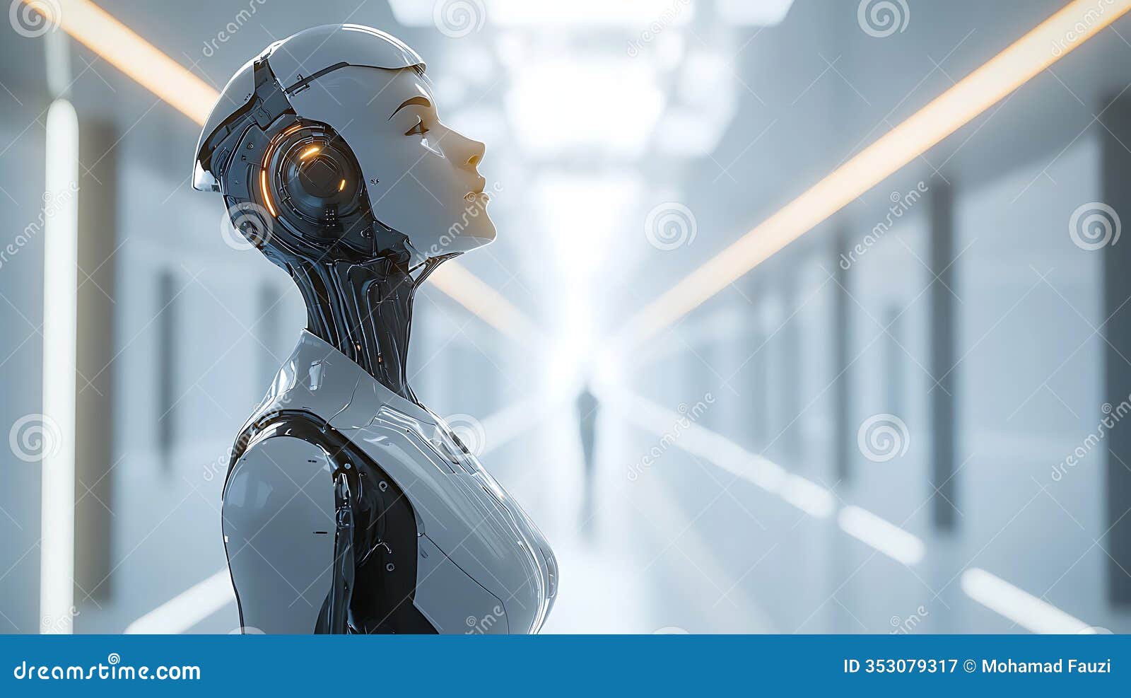 Female Robot, Surreal Fantasy, Woods Stock Photography | CartoonDealer ...