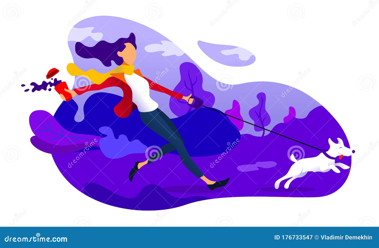 Female Park Ranger In Brown Uniform Cartoon Vector | CartoonDealer.com ...